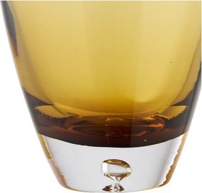 Oranžová skleněná váza (výška 32 cm) – House Nordic