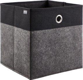 XXXLutz SKLÁDACÍ KRABICE, kov, textil, karton, 32/32/32 cm Carryhome - Boxy do regálů & krabice do regálů - 007968009107