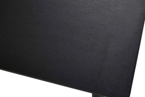 Designový jídelní stůl Lakshmana 140 cm černý