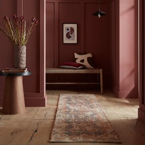Flair Rugs, Běhoun Nadya Miley Blue, 60x230, vícebarevná, ložnice