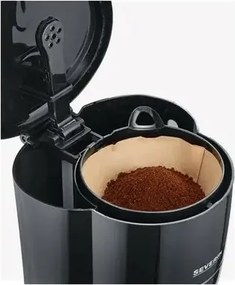 Severin KA 4320 černá / Kávovar na překapávanou kávu / 900W / 1.25l