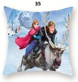 Potah na polštář s motivem Ledové království (Frozen) Motiv: 35