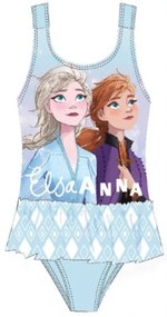 Setino - Dívčí jednodílné plavky Ledové království FROZEN | Elsa a Anna - zelené 104