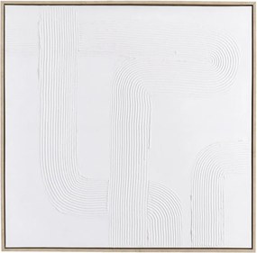 Ručně malovaný obraz s rámem/na plátně 83x83 cm Texture – Bizzotto