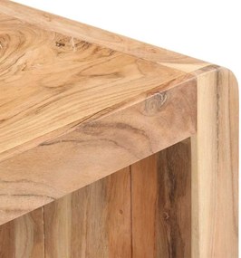 Lavice 110 x 38 x 46 cm masivní akáciové dřevo 323584