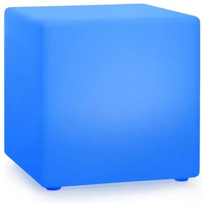 Blumfeldt Shinecube XL svíticí kostka 40x40x40 cm 16 barev LED 4 světelné režimy bílá