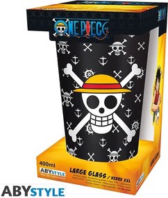 Sklenice One Piece - Luffy 400 ml