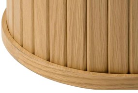 Designový odkládací stolek Vasiliy 50 cm přírodní dub