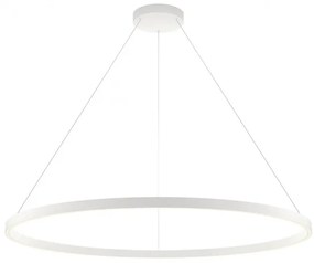 Redo Závěsné LED svítidlo Febe - kulaté, ø120cm Barva: Bílá, Chromatičnost: 4000K