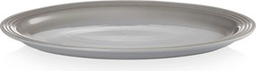 Servírovací talíř /mísa Le Creuset oválné 46 cm světlý šedé