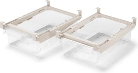 Tchibo - Zásuvné boxy do lednice - barva: bílá