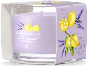 Yankee Candle – votivní svíčka ve skle Lemon Lavender (Citron a levandule), 37 g