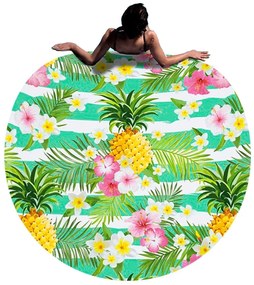 Plážová osuška Ananas 150 cm