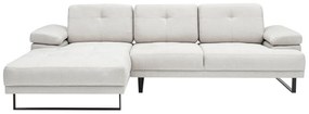 Designová rohová sedačka Vatusia 314 cm béžová - levá