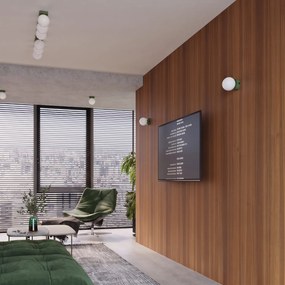 Sollux Lighting Stropní svítidlo YOLI 1 olivově zelené