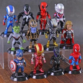 SET Figurky Marvel Avengers 12 ks
