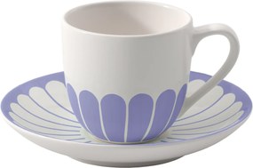 Villeroy&Boch Villeroy & Boch Fleur Bleu espresso šálek s podšálkem