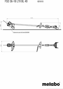 METABO FSD 36-18 LTX BL 40 601610850