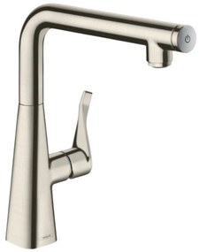 Hansgrohe Metris Select, páková dřezová baterie 260, vzhled nerezový 14847800