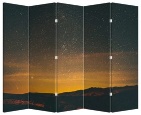 Paraván - Hvězdné nebe (210x170 cm)