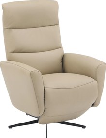 XXXLutz RELAXAČNÍ KŘESLO, textil, kůže, šedohnědá Livetastic - Online Only křesla & taburety - 000788005303