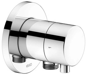 Keuco IXMO - Uzavírací a přepínací ventil pod omítku, 2 výstupy, s připojením sprchy, chrom 59557011101
