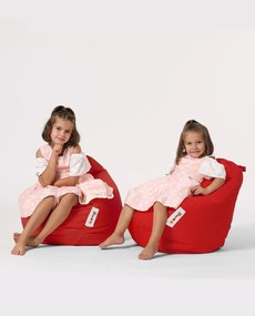 Atelier del Sofa Zahradní sedací vak Premium Kids - Red, Červená