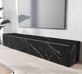 TV stolek mramor LED San Sebastian Lowboard D180