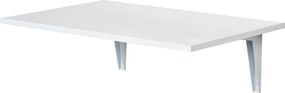 Skládací stěnový stůl HOMCOM - Úspora místa pro kuchyni, jídelnu a ložnici - 10 kg - 60x40x20 cm - Bílý | Aosom