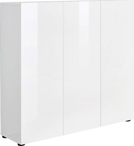 XXXLutz BOTNÍK, bílá, 120/115/34 cm Xora - Botníky - 001027000802