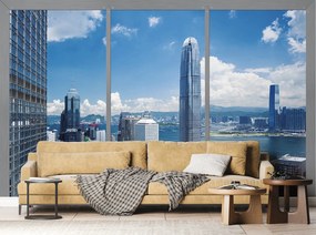 Fototapeta na zed' Okno do Hongkongu | 360 x 254 cm | DFTS1318