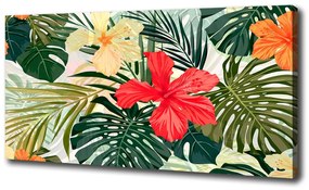 Wallmuralia Moderní obraz canvas na rámu Havajské květiny 100x50