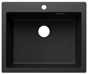Blanco Pleon 6 - Silgranitový dřez, 62x51 cm, černá 527770