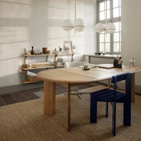 FERM LIVING Jídelní židle Ark, Blue