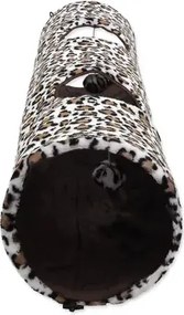 Magic Cat Tunel plyš leopard 120x24cm