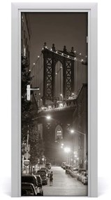 Fototapeta samolepící dveře Manhattan New York 85x205 cm
