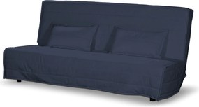 Potah na pohovku IKEA Beddinge , dlouhý barva tmavě modrá látka sametová