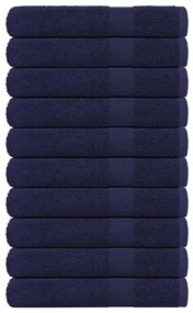 Saunové osušky FROGN 10 ks tmavě modré 80x200 cm 360 g/m² 136793