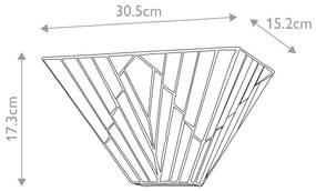 Elstead TF-ALDERLEY-WU - Nástěnné svítidlo Tiffany ALDERLEY 2xE14/40W/230V