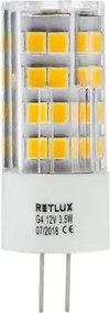 RETLUX RLL 298 G4 3.5 W / 380 lm / 3000K - teplá bílá