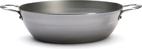 Ocelová hluboká servírovací pánev de Buyer MINERAL B P.24cm 5,5l