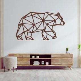 Moderní geometrická dekorace na zeď medvěd  I SENTOP PR0240