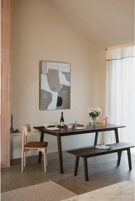 Rozkládací jídelní stůl s deskou v dubovém dekoru 90x180 cm Melfort – Rowico