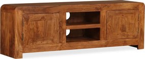 vidaXL TV stolek masivní dřevo s medovým povrchem 120 x 30 x 40 cm [244679]
