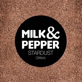 MILK&PEPPER Milkandpepper obojek pro psy Stardust Copper Velikost: 40x2 cm