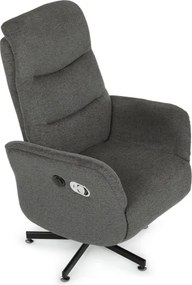 Polohovací křeslo béžové, elektrické TV-C5479 GREY2