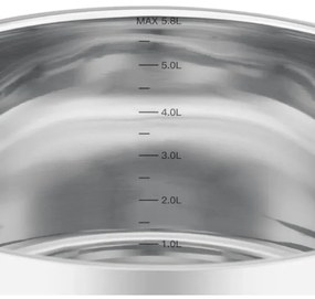 Resto - Hrnec s poklicí ANSER 5,8 l 24 cm