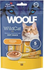WOOLF Snack WOOLF WildCat Cream Regular Chicken 5x14g