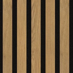 Akustický panel Oak natural 29,5x275 cm lamely na filcu