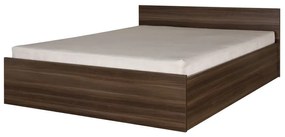 Manželská postel s matrací Inna IN21, Barva: jasan tmavý